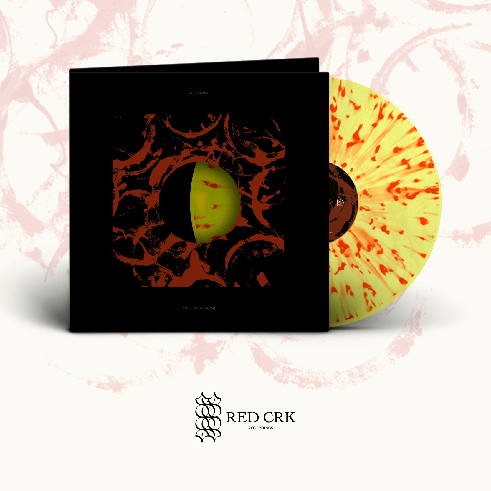 CULT OF LUNA - The Raging River LP Gtfold (Yellow w/ Red Splatter ...